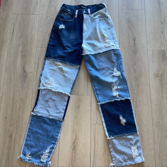 Retrofete | Jeans | Retrofete Rikki Jean In Indigo Patch | Poshmark